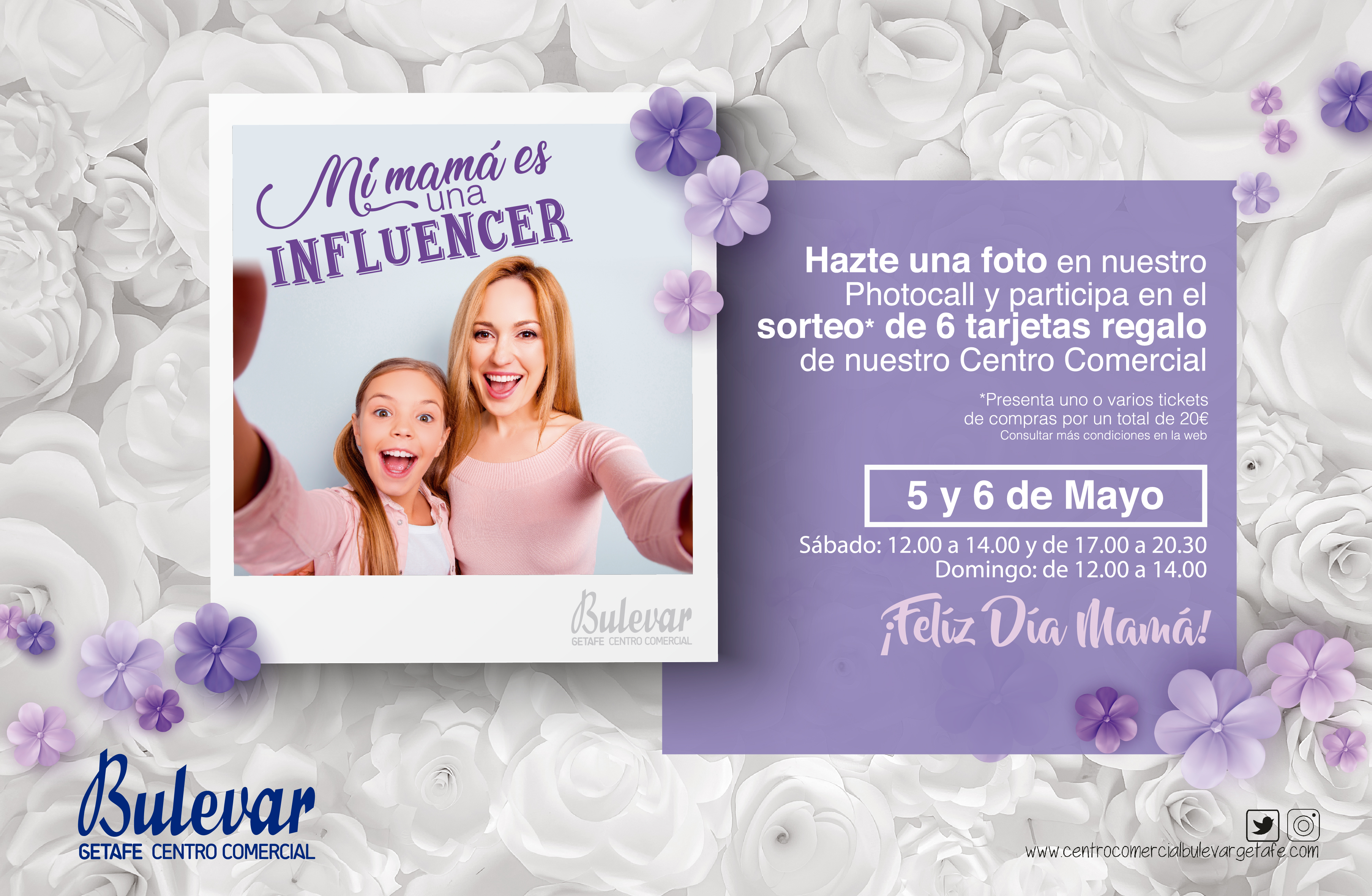 ¡Mi mamá es una INFLUENCER! - Centro Comercial Bulevar Getafe
