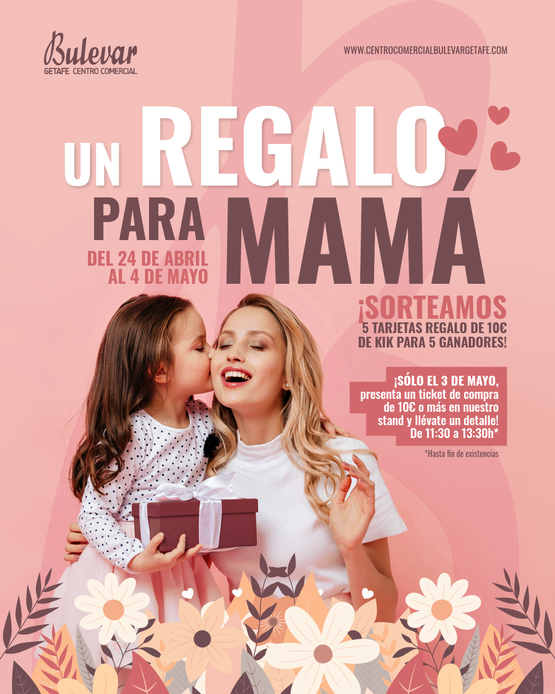 Día de la madre: En Bulevar Getafe tenemos un regalo para mamá - Centro ...